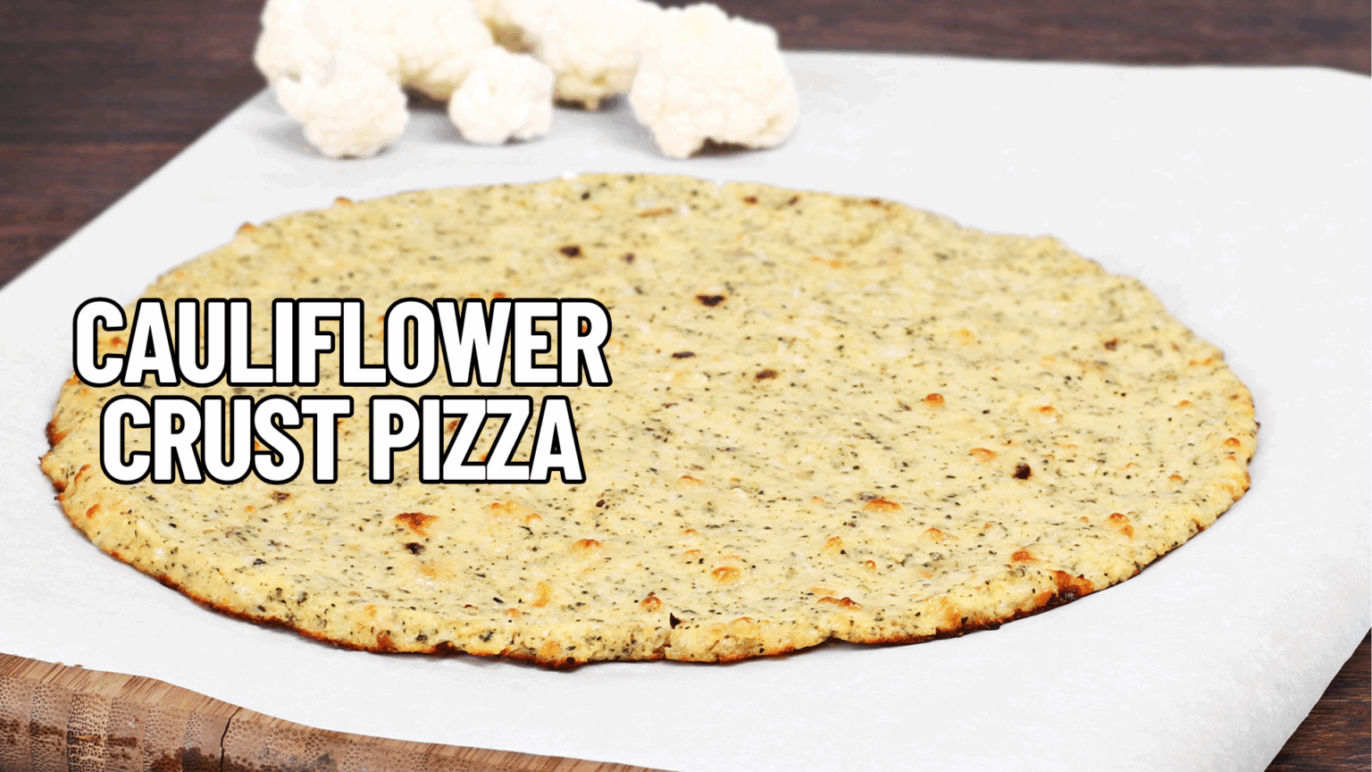 Veggie Pizza on Cauliflower Crust - Ask Dr. Ernst